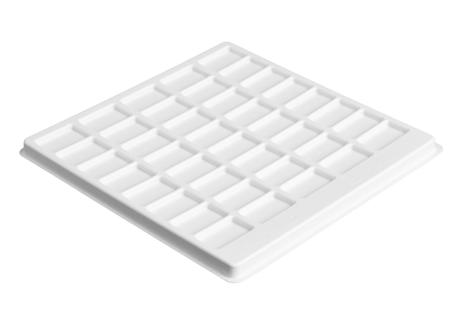 3015-W Rectangular Pocket Packaging Tray - 1.75" x 0.95" x 0.2" | Ready ...