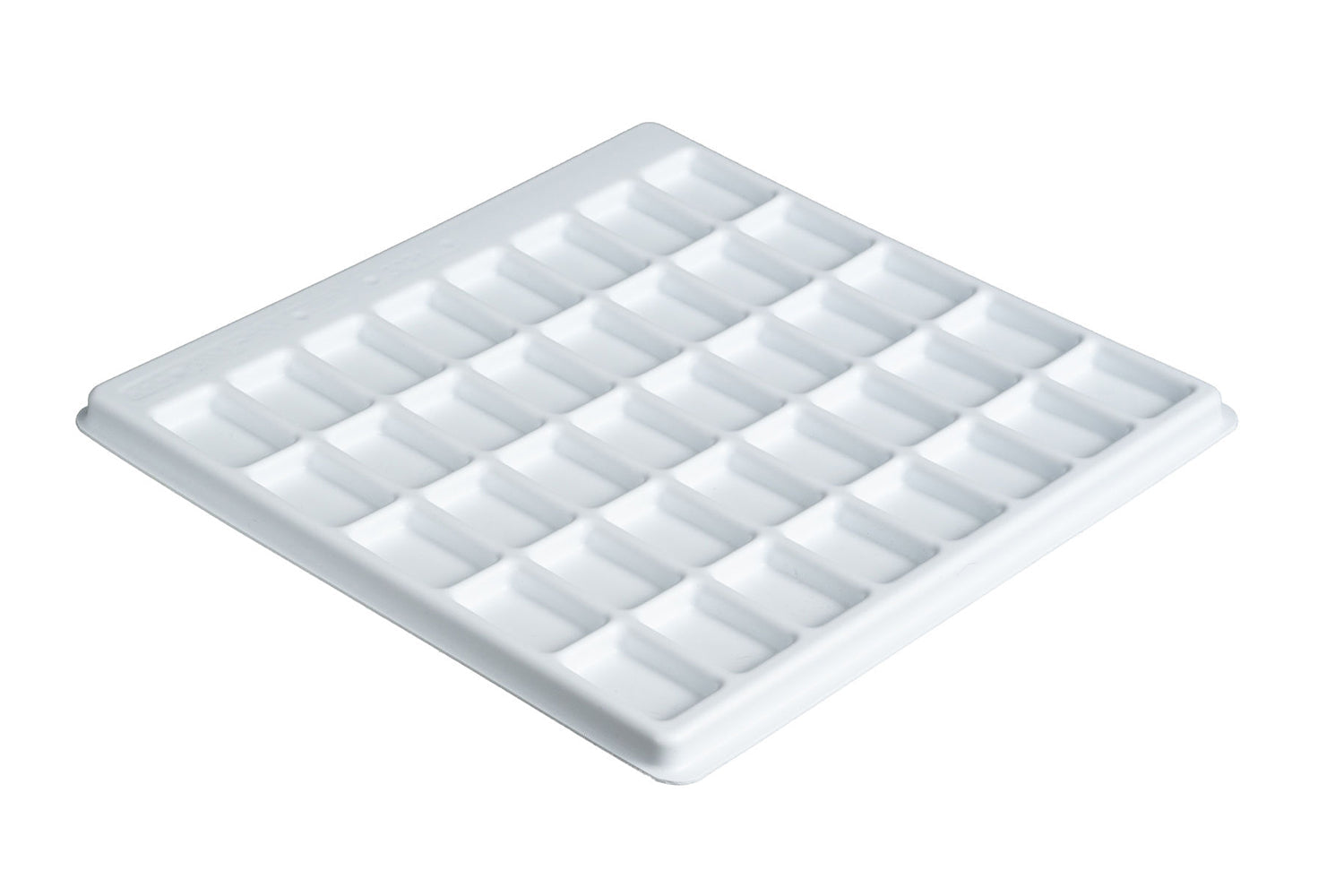 3071-W Rectangular Pocket Packaging Tray - 1.5" x 0.8" x 0.3" | Ready ...