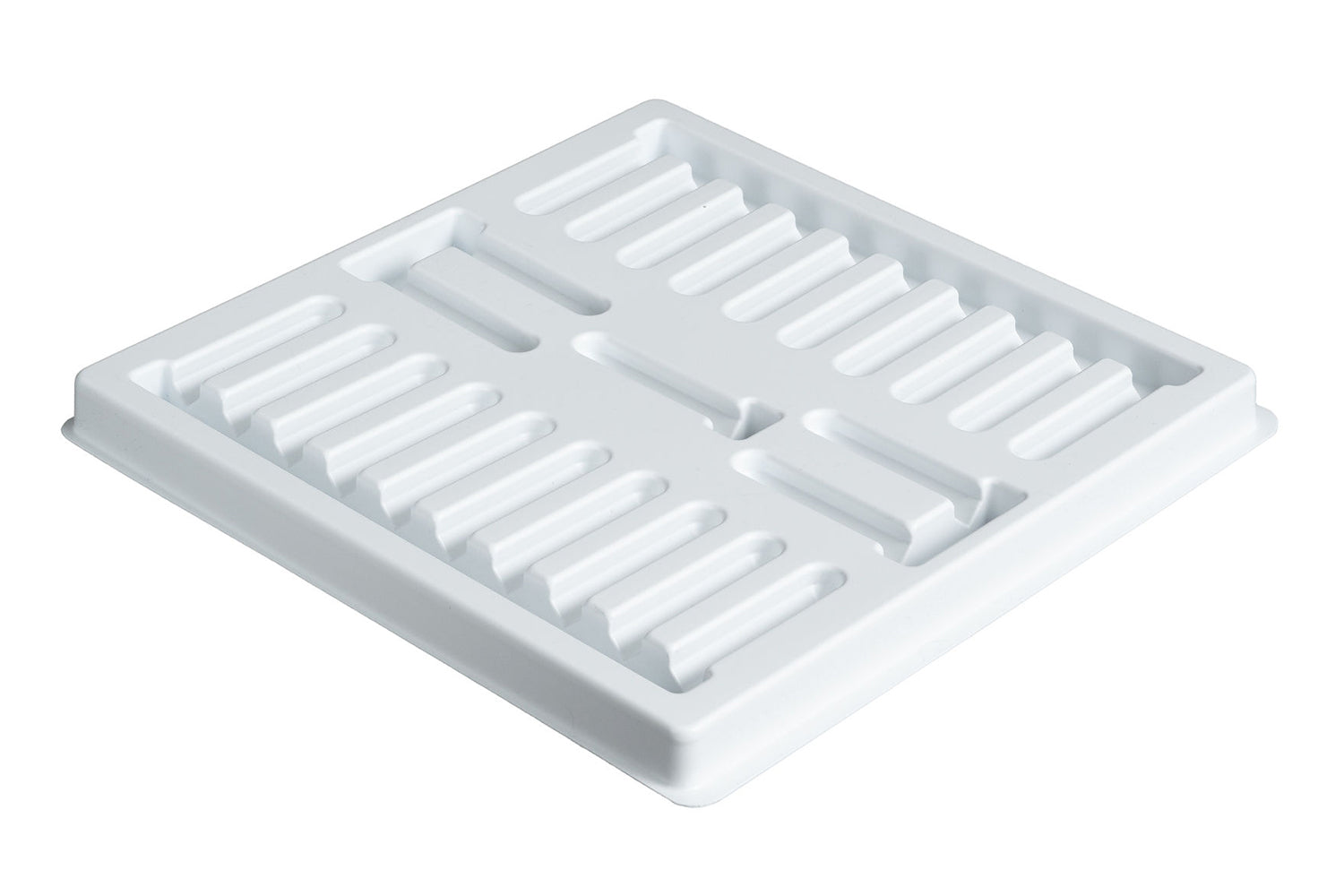 3660-W Rectangular Pocket Packaging Tray - 0.5" x 2.75" x 0.5" | Ready ...