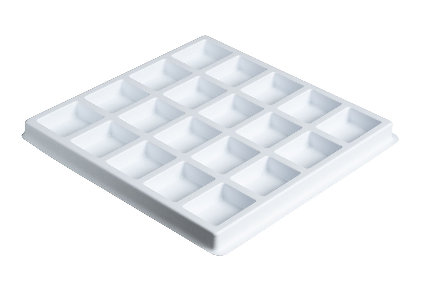 3901-W Rectangular Pocket Packaging Tray - 2" x 1.5" x 0.625" | Ready ...