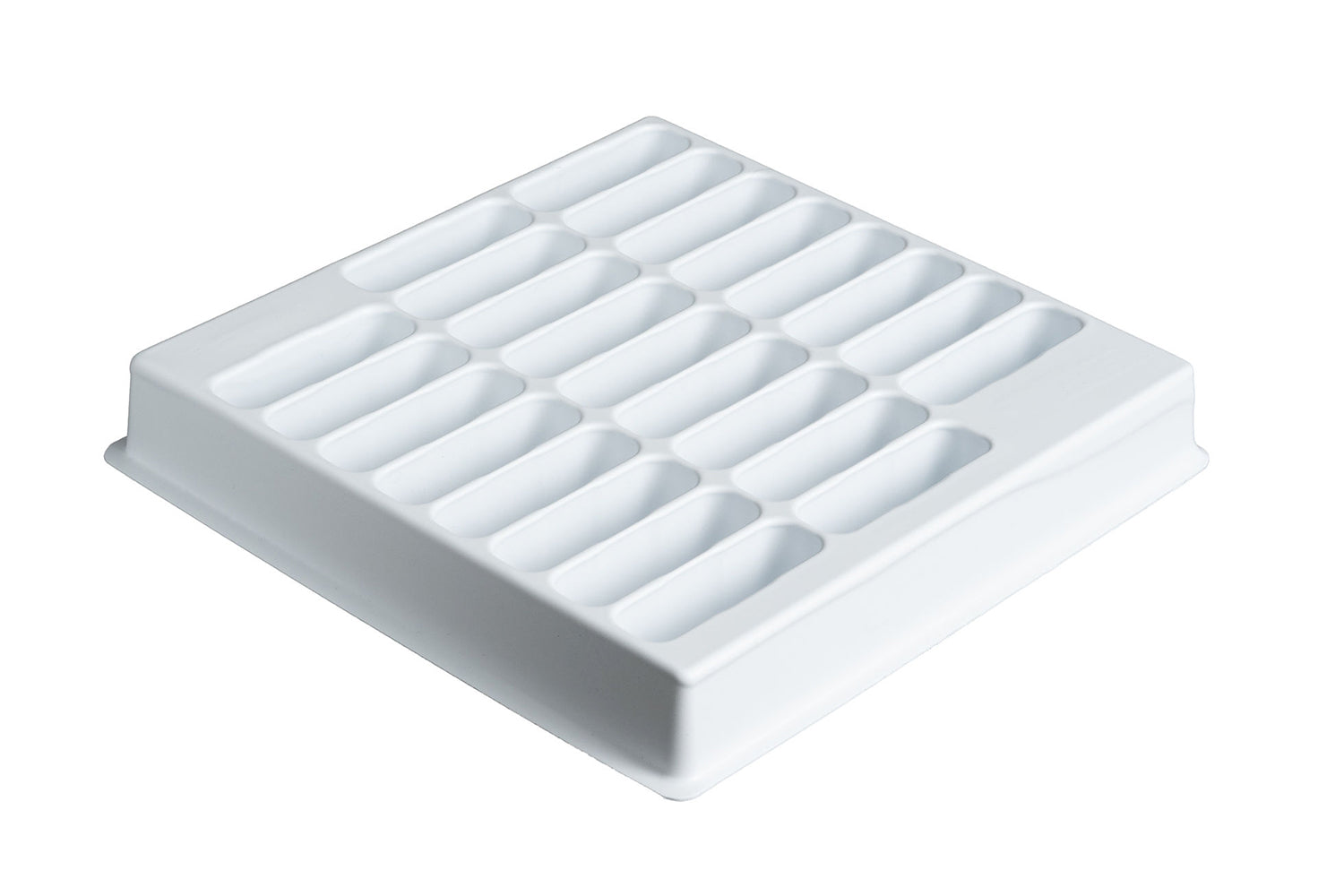 3950-W Rectangular Pocket Packaging Tray - 2.9" x 0.75" x 1.375 ...