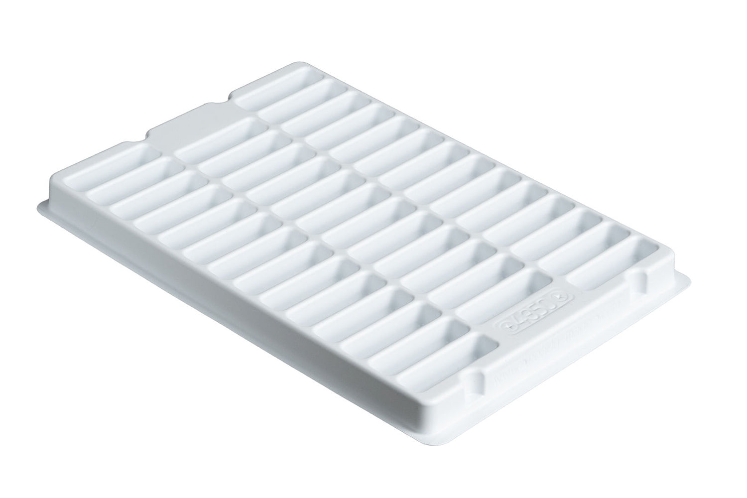 4350-W Rectangular Pocket Packaging Tray - 2" x 0.5" x 0.5" | Ready ...