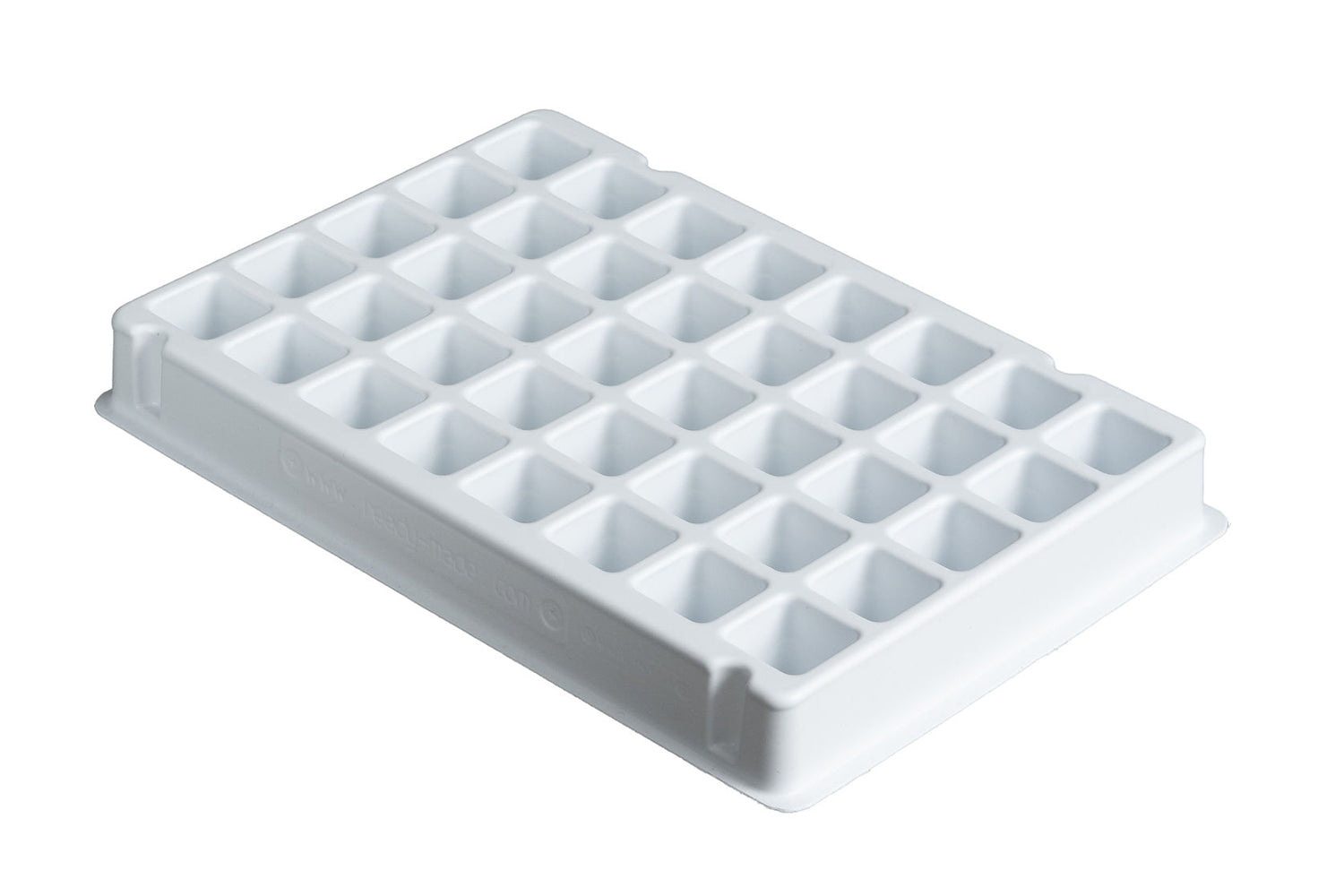 4801-W Square Pocket Packaging Tray - 1" x 1" x 1" | Ready-Made ...