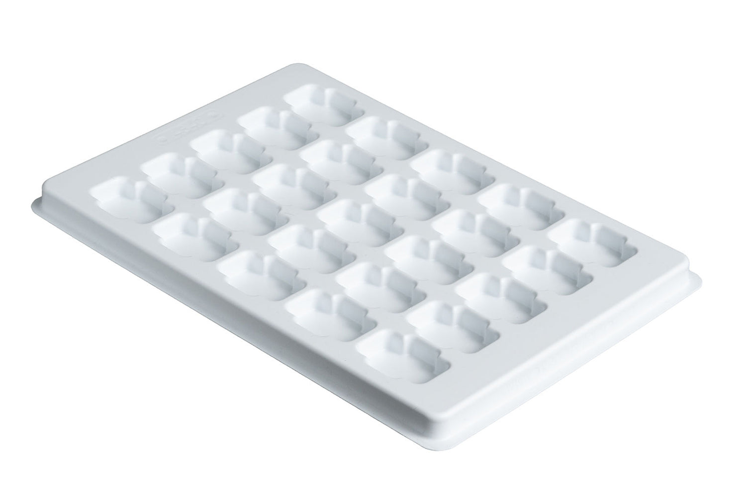 4840-W Rectangular Pocket Packaging Tray - 1.4" x 0.75" x 0.4" | Ready ...