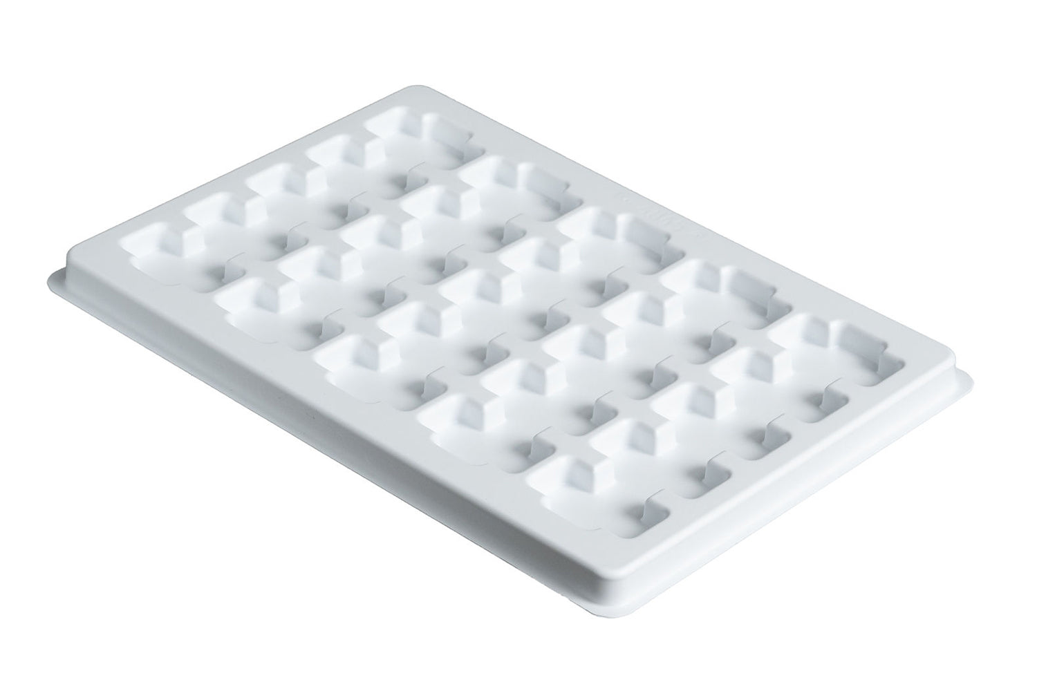 4845-W Rectangular Pocket Packaging Tray - 1.68" x 0.7" x 0.4" | Ready ...