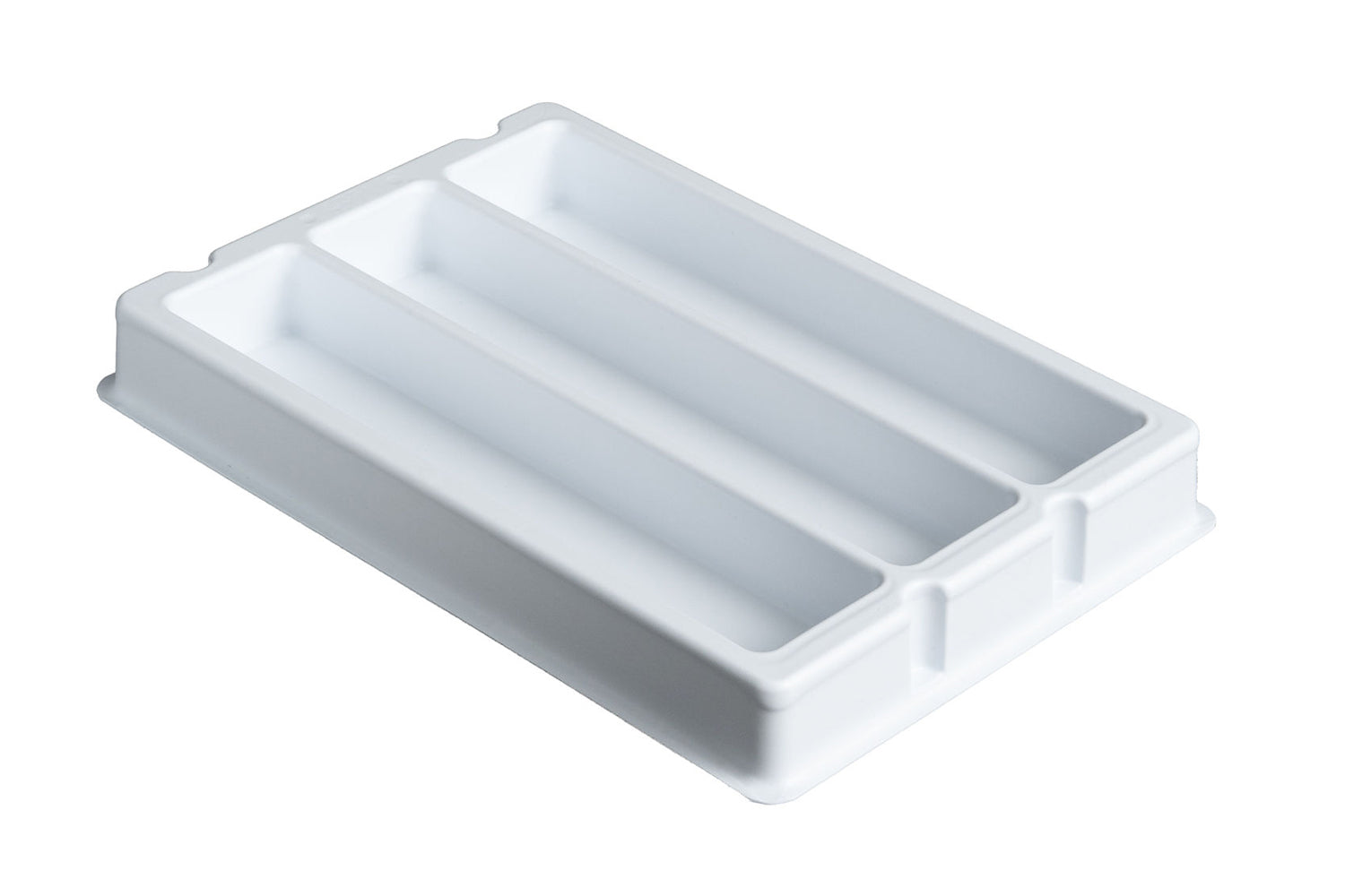4971-W Rectangular Pocket Packaging Tray - 9.1" x 1.7" x 1.125" | Ready ...